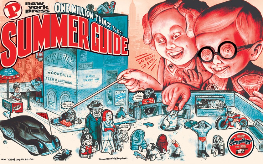 DAVID WASTING PAPER: M. Wartella - Cartoonist Survey #270