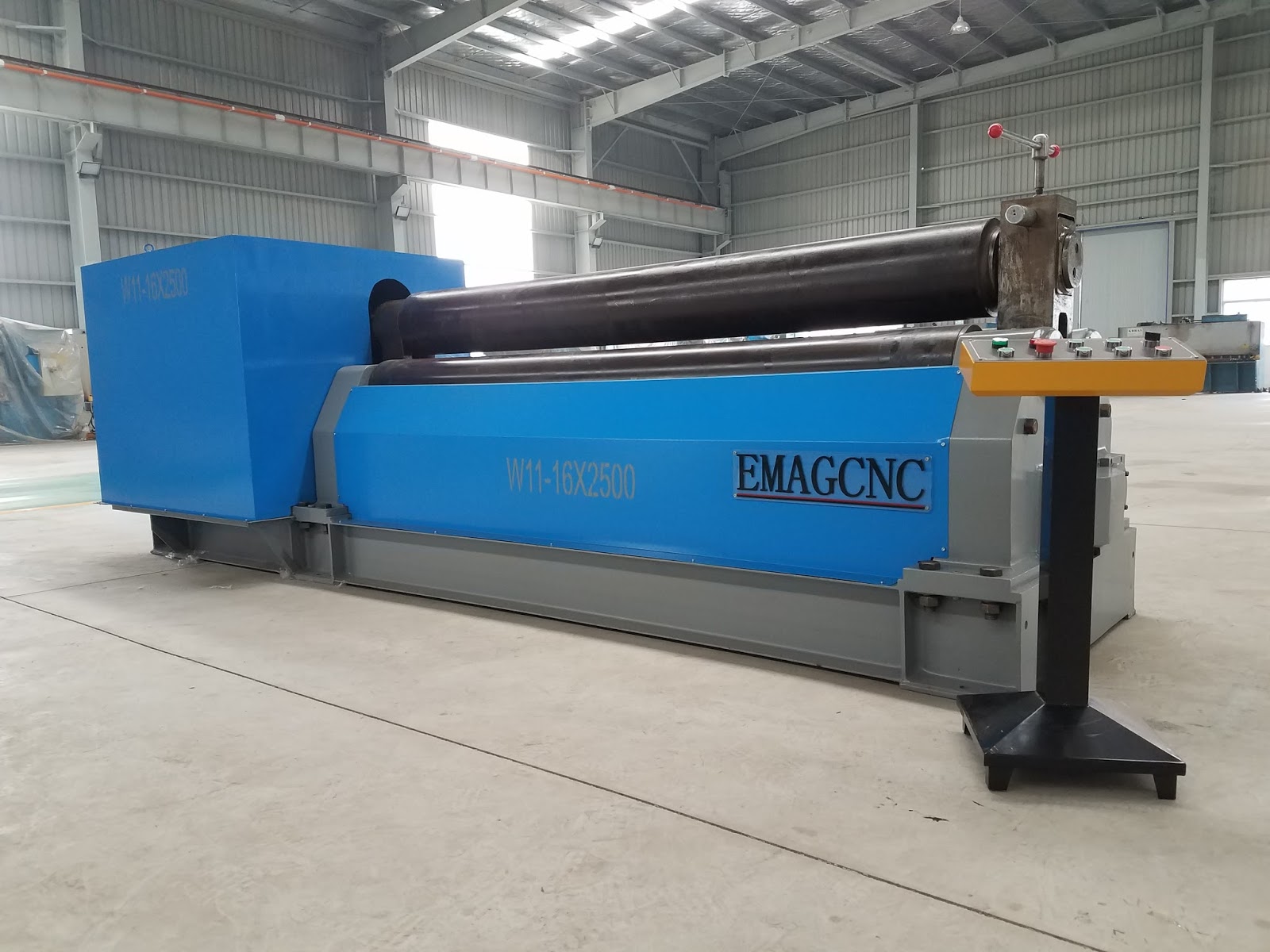 W11 series 3 rolls mechanical symmetrical rolling machine