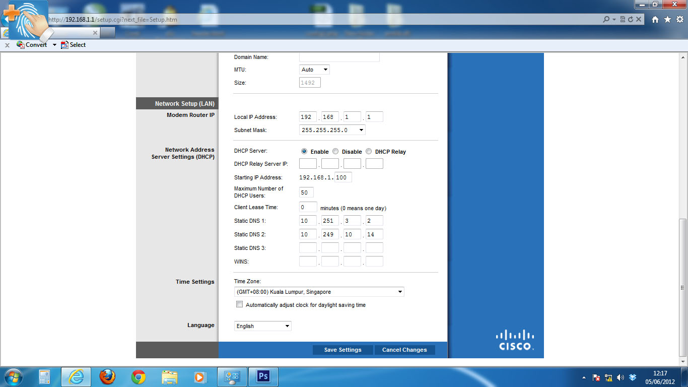 Bagaimana Untuk Setting Bridged Pada Modem 3-in One | notatercicir