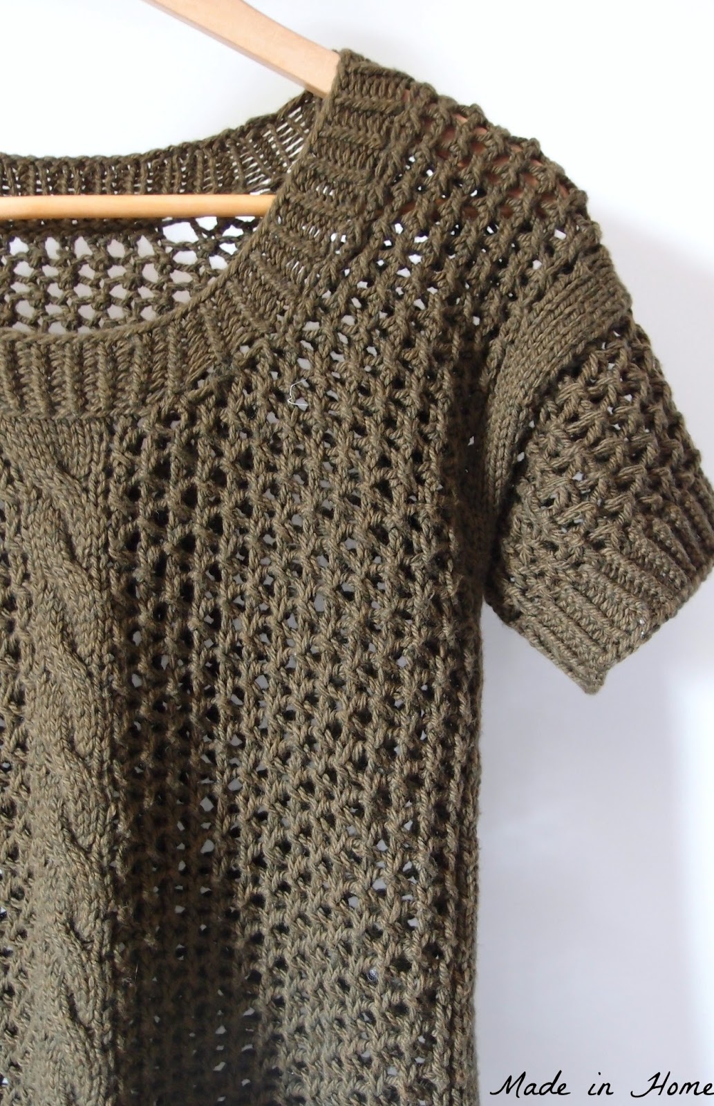 Made in Home: Pull Isa {Knitting}