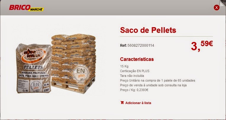 O mundo dos Pellets: Nova Lenha