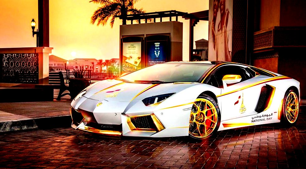 LA REVISTA DAJOMET: Lamborghini Aventador LP700-4 EN ORO PURO