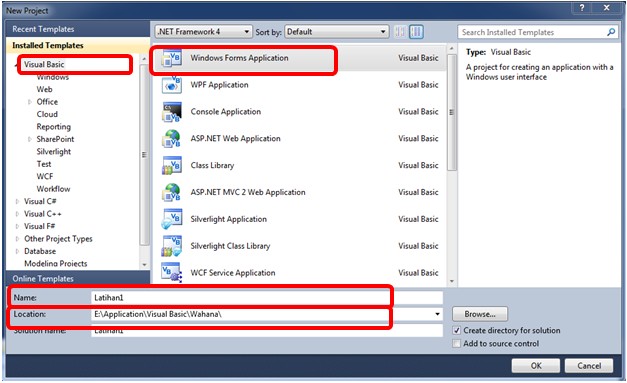 Teknologi Informasi dan Komunikasi: BAB 1 PENGENALAN VISUAL BASIC