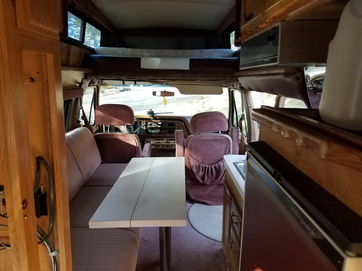 Out Of Step: 1987 Ford Falcon Econoline e250 Camper Van - $4200 ...