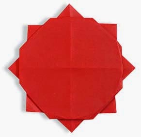 Sun - Easy Origami instructions For Kids