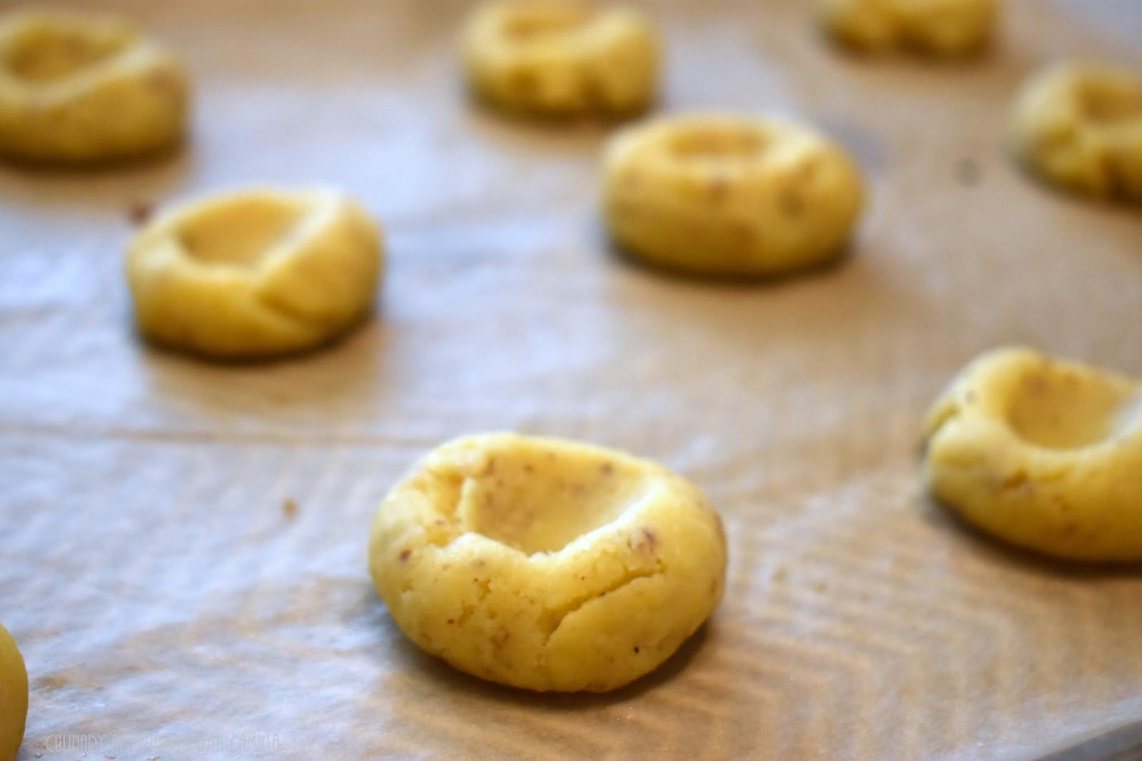 Super Duper Almond-y Frangipane Thumbprint Cookies # ...