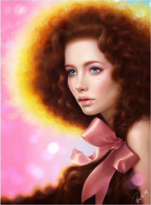 Splendid CG girls Created by Ruoxing Zhang - Fine Art and You