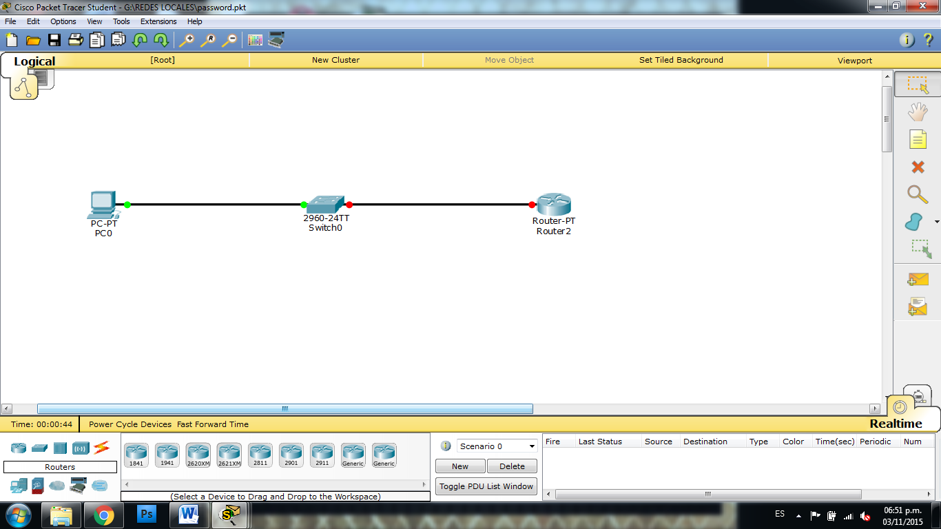 REDES: COMO APLICAR CONTRASEÑA A UN ROUTER