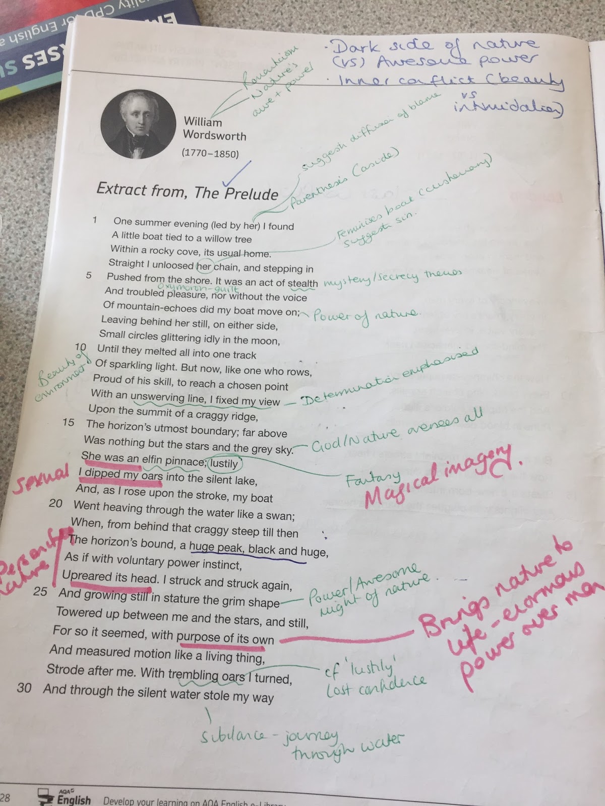Year 10 and 11 Exam Help: Poetry revision