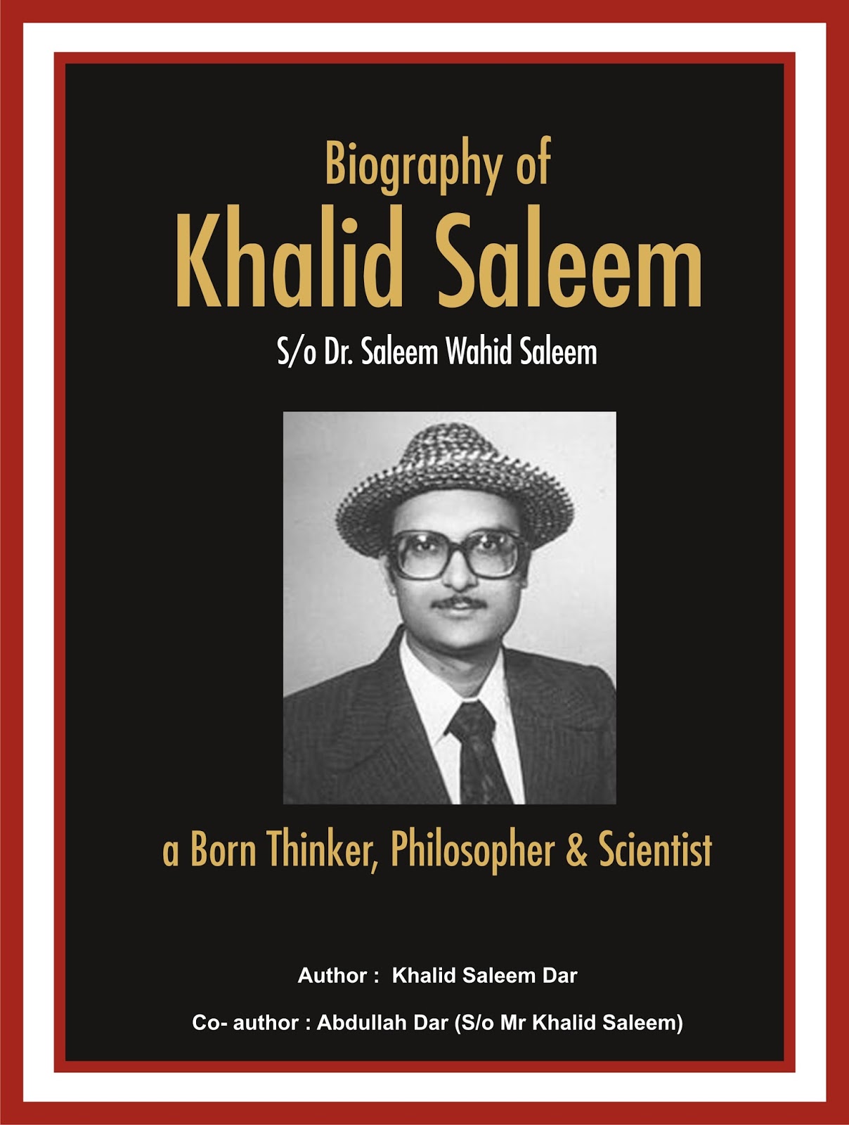 Khalid Saleem S/o Dr. Saleem Wahid Saleem English Poetry