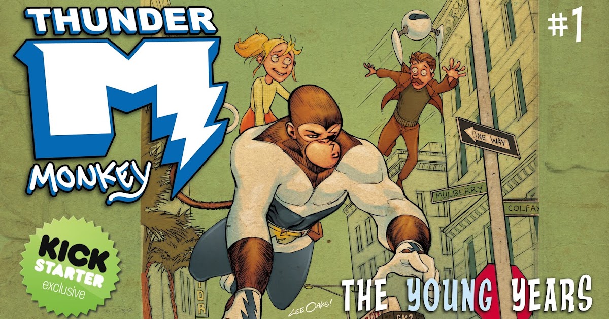 THUNDER MONKEY: THUNDER MONKEY is live on Kickstarter!