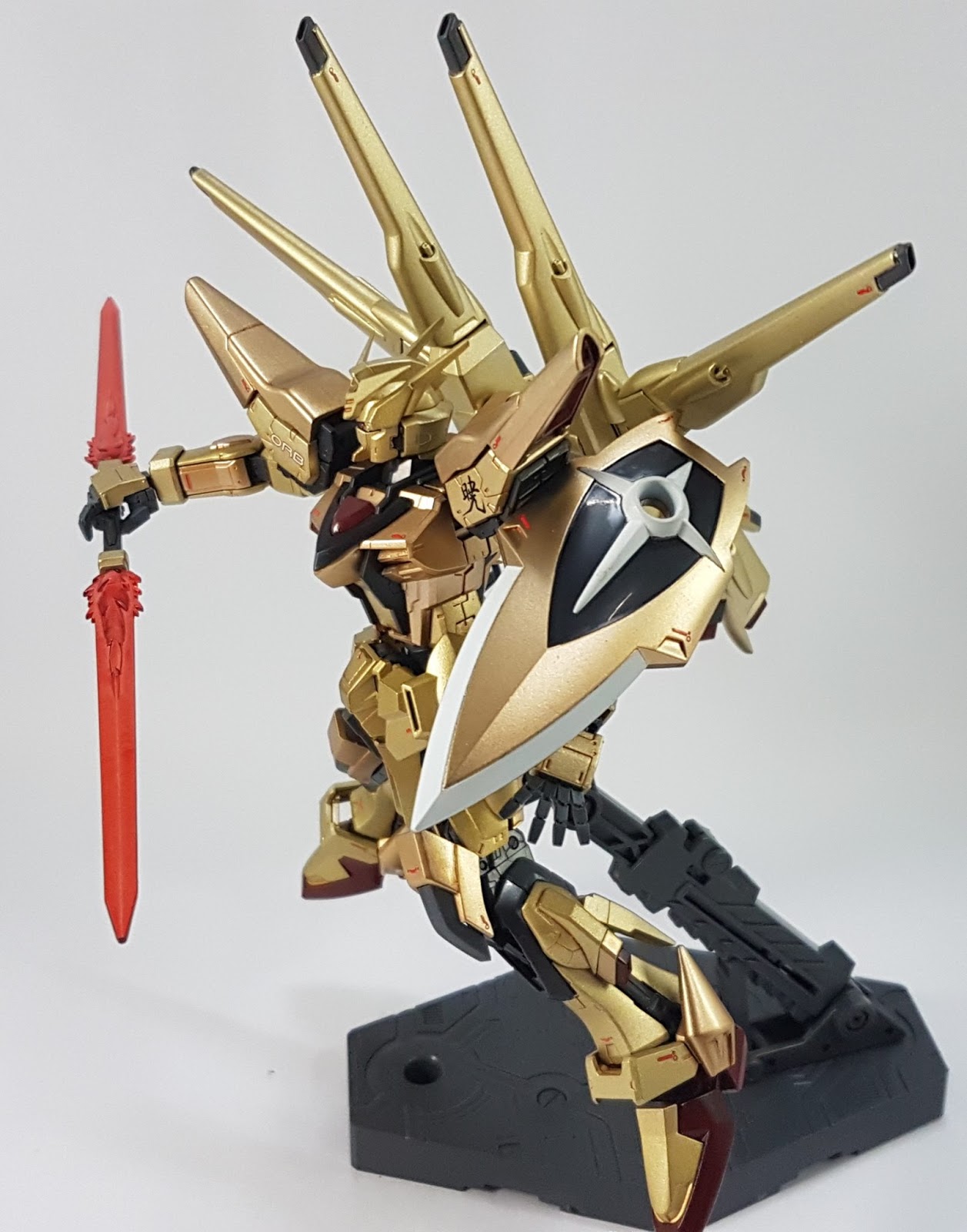G Project: [Custom RG 1/144] ORB-01 Akatsuki Gundam