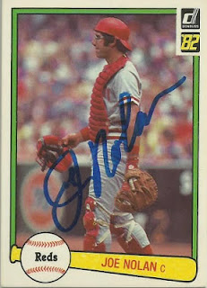 Cincinnati Reds Baseball Card Collector: TTM: Joe Nolan