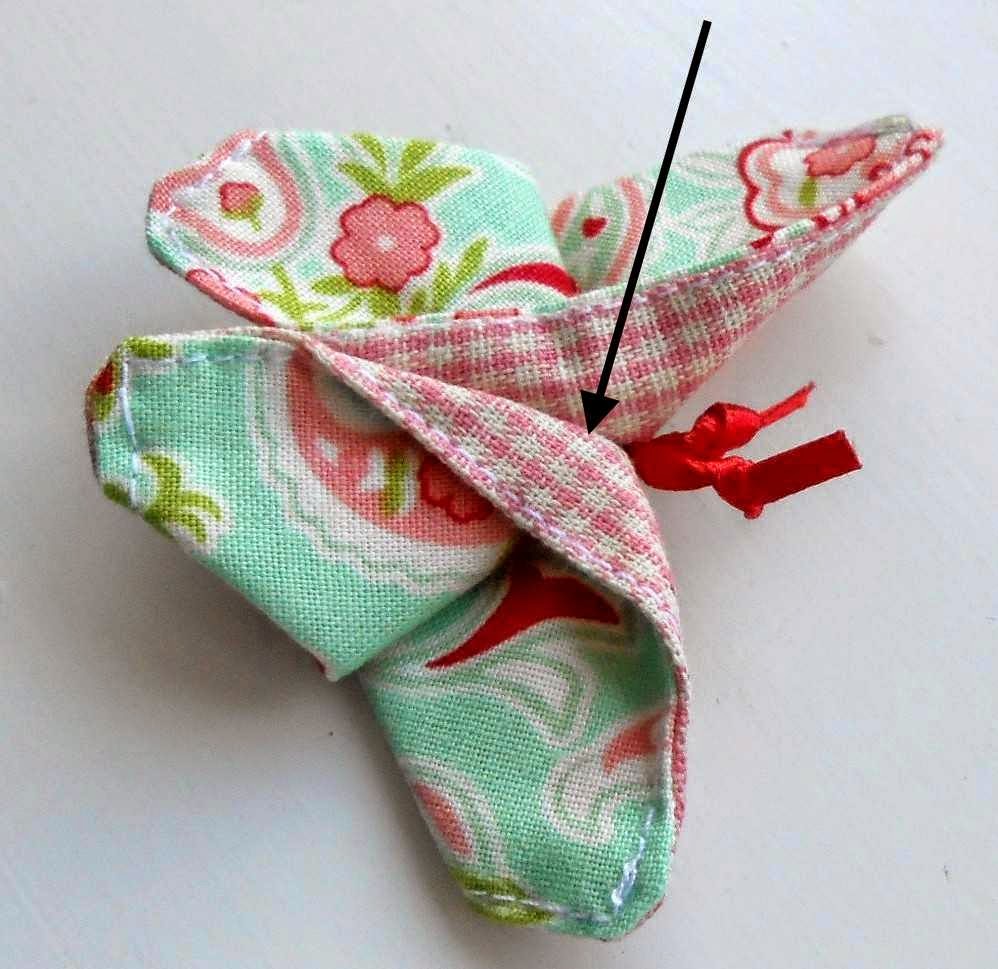 The Patchsmith: Origami Fabric Butterflies from Across the Pond