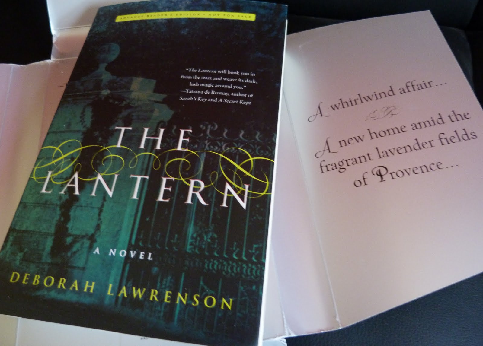 Deborah Lawrenson: The Lantern is lit