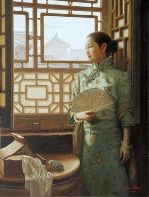 LOVE ART: Chinese Painter-chen shou gang oil painting artworks(Part1)