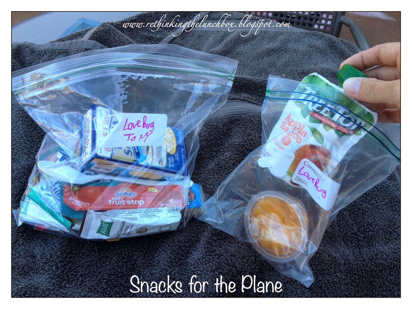 Rethinking the Lunch Box: Leaving on a Jet Plane ... Snacks needed