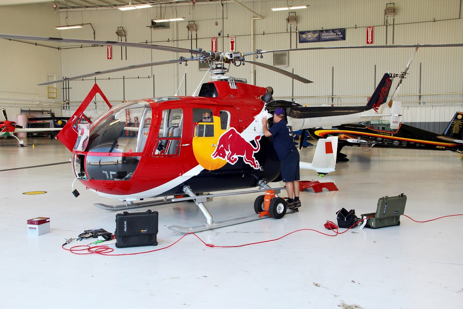 The Aero Experience: Chuck Aaron Puts the Red Bull Helicopter Through ...