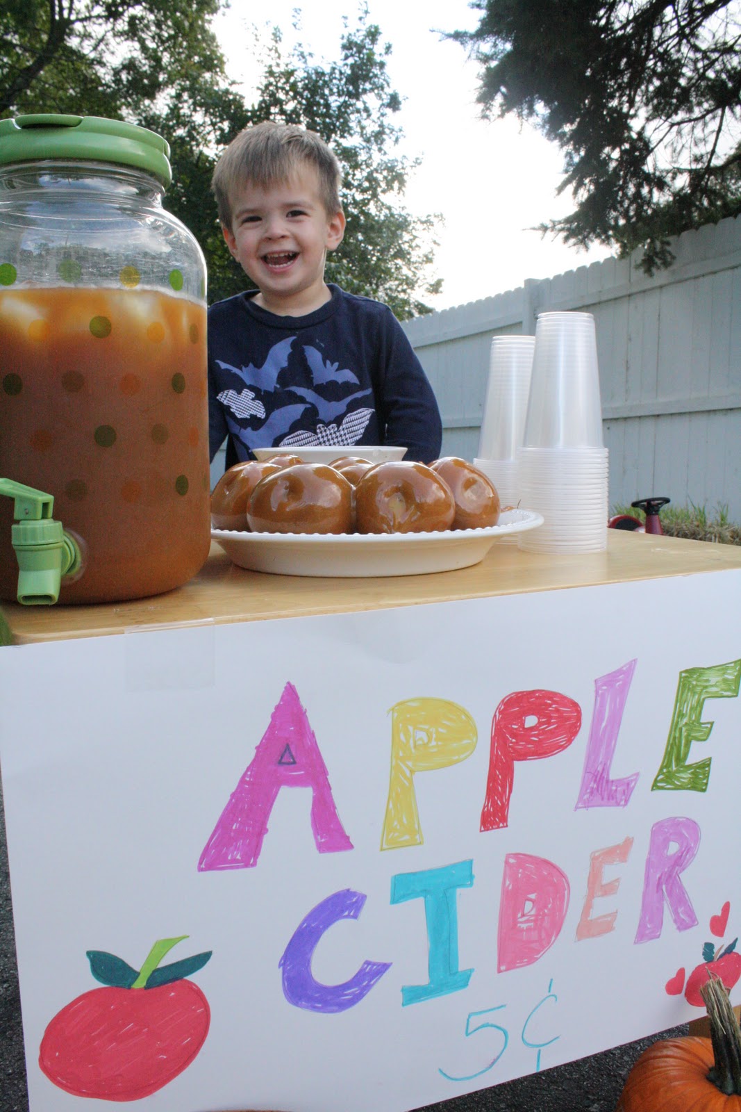 erin's bits & bobs: apple cider stand