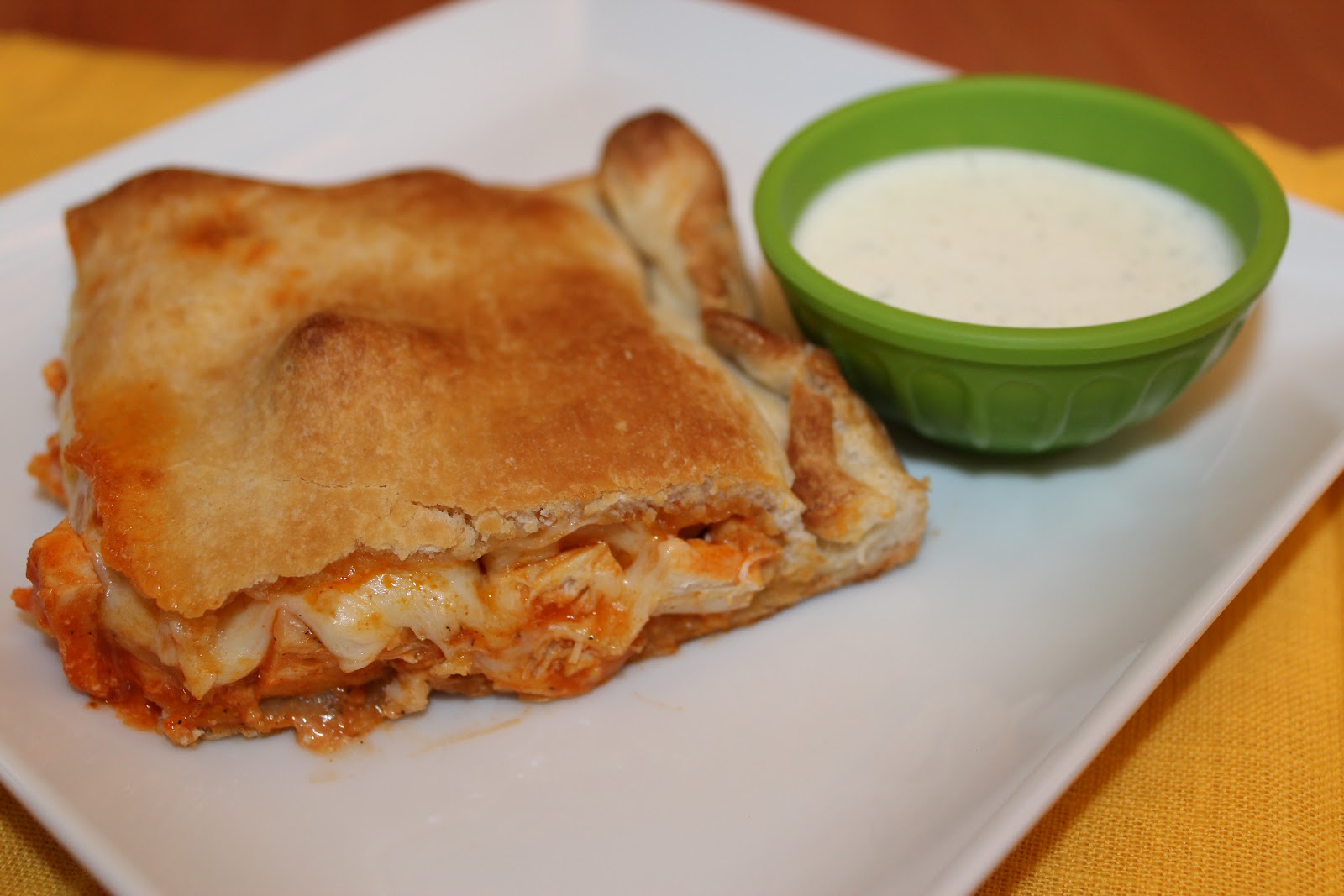 Michelle's Tasty Creations: Buffalo Chicken Calzone