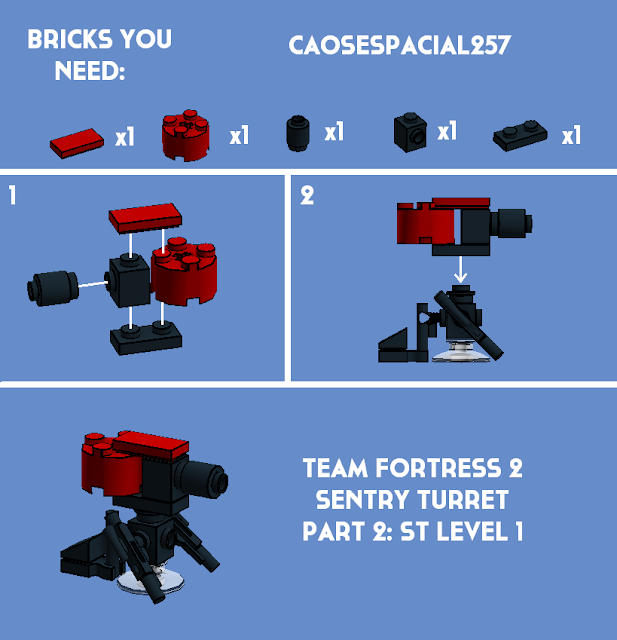 Caos Espacial: LEGO Team Fortress 2 - Sentry Turret