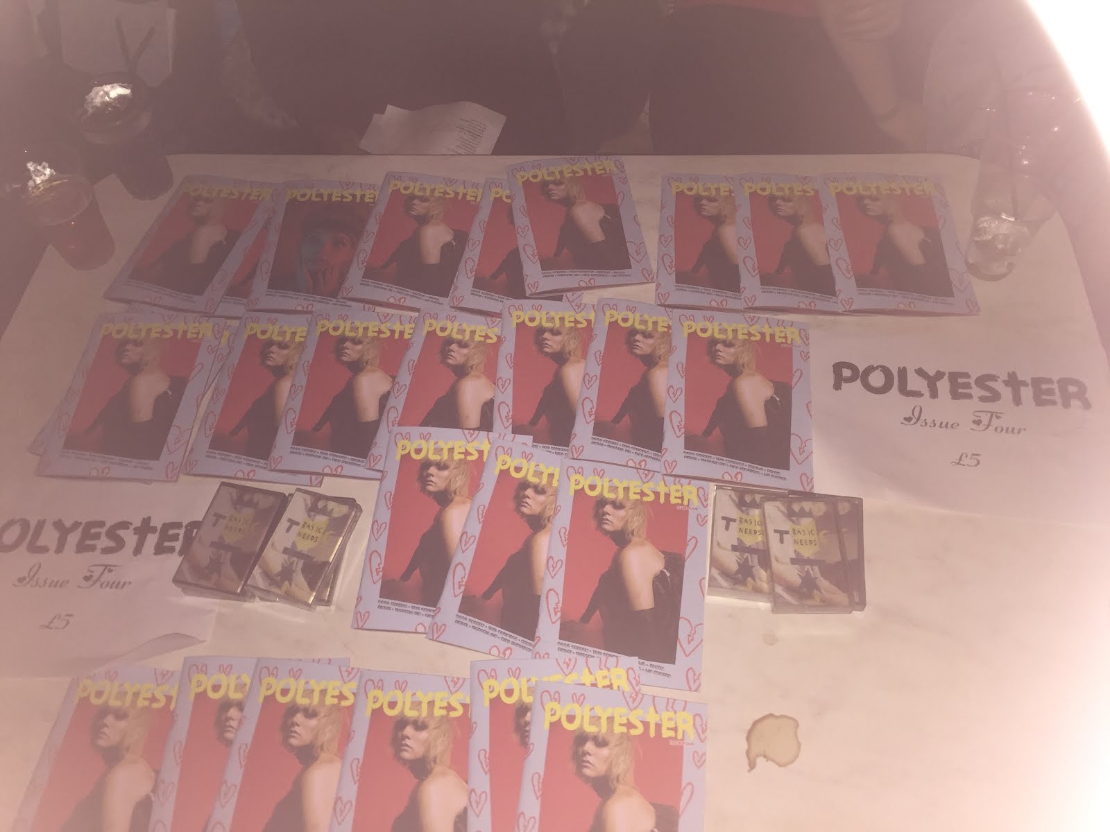 chericlouds: polyester zine 4 launch party