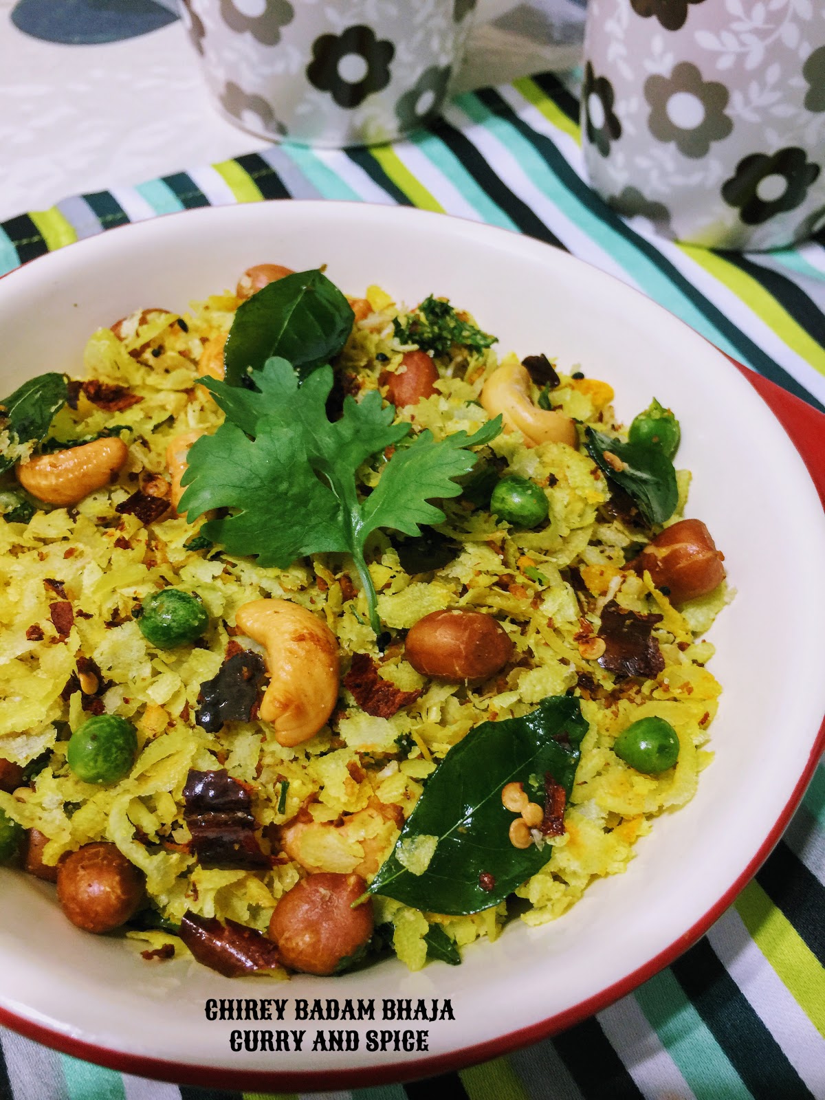 CURRY AND SPICE: CHIREY BADAM BHAJA