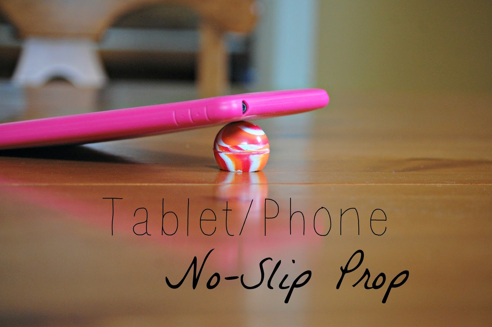 tinkerknits: Easy No-Slip Tablet/Phone Prop
