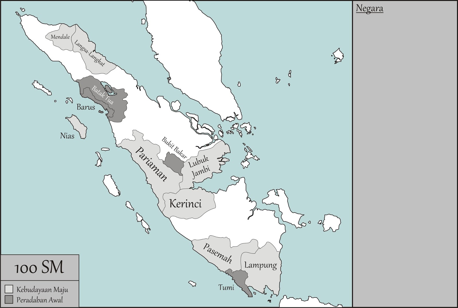 Sejarah Kerajaan: Kronologi Sejarah Pulau Sumatra (75.000 SM - 2017 M)