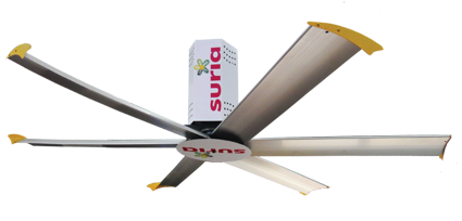 KIPAS GERGASI HVLS SURIA TERBARU