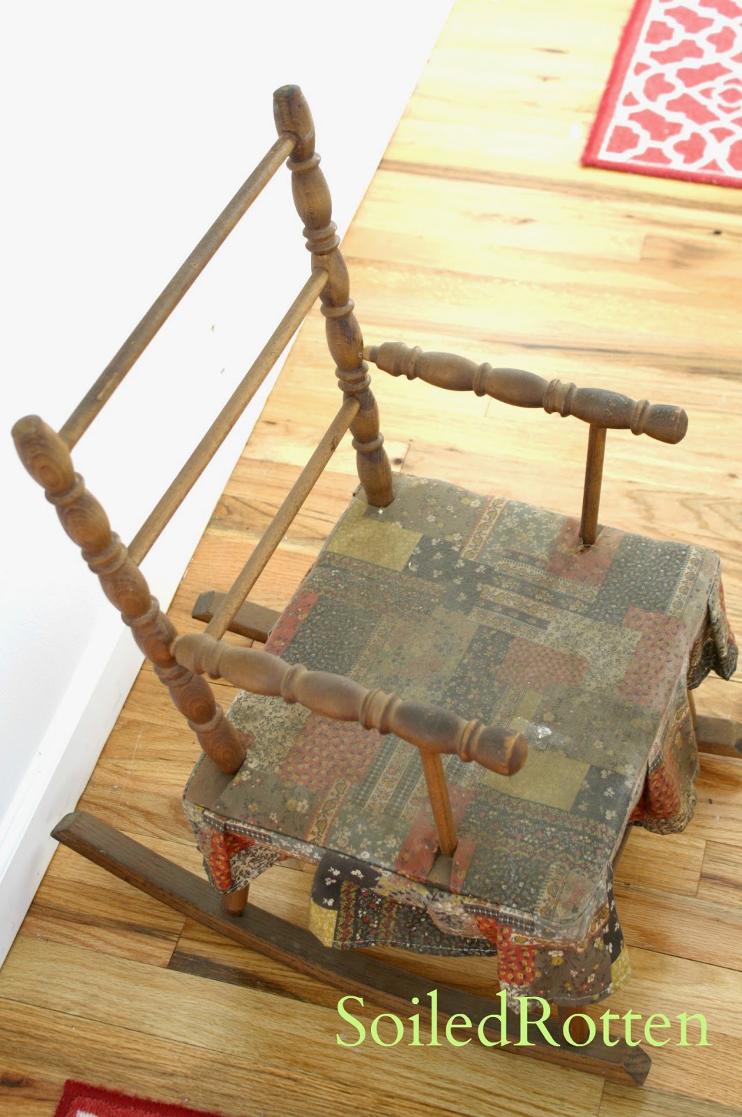SoiledRotten: A blog with a RePurpose: Before & After: Vintage Rocking ...
