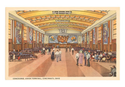 All My Art: Blue Monday - Cincinnati's Union Terminal