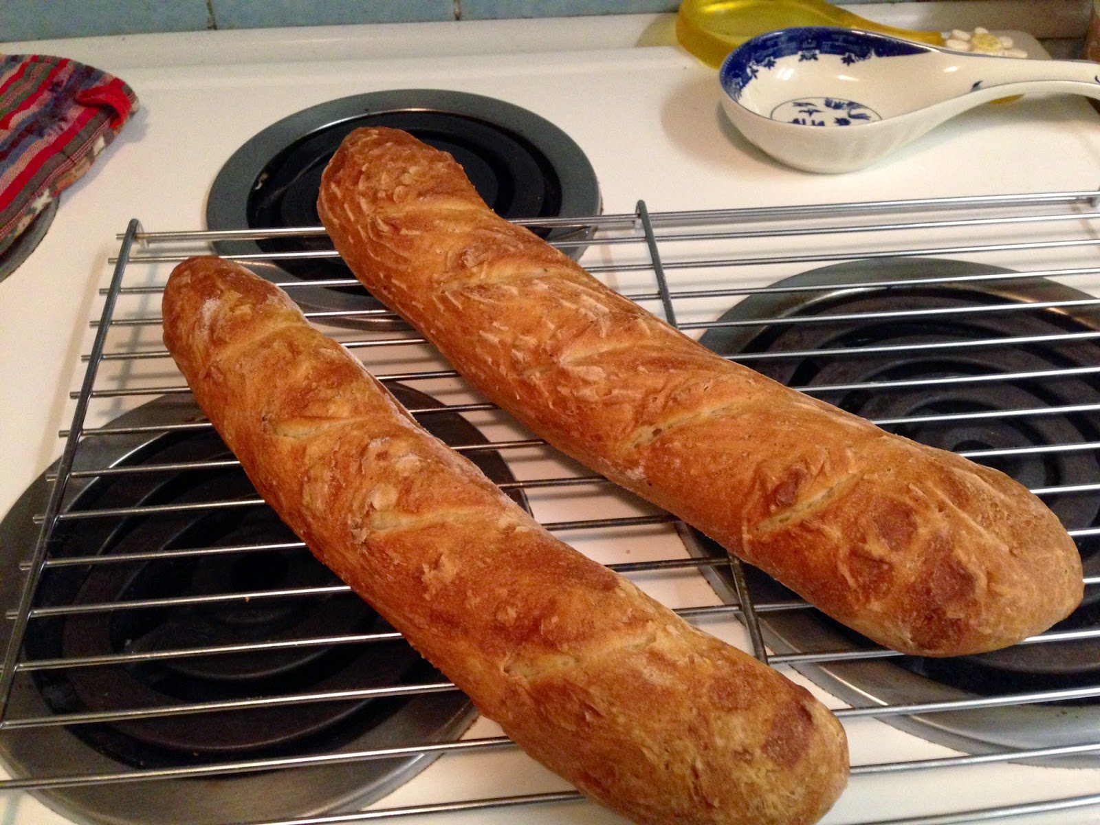 But I digress ...: Give us this day our daily (delicious) bread