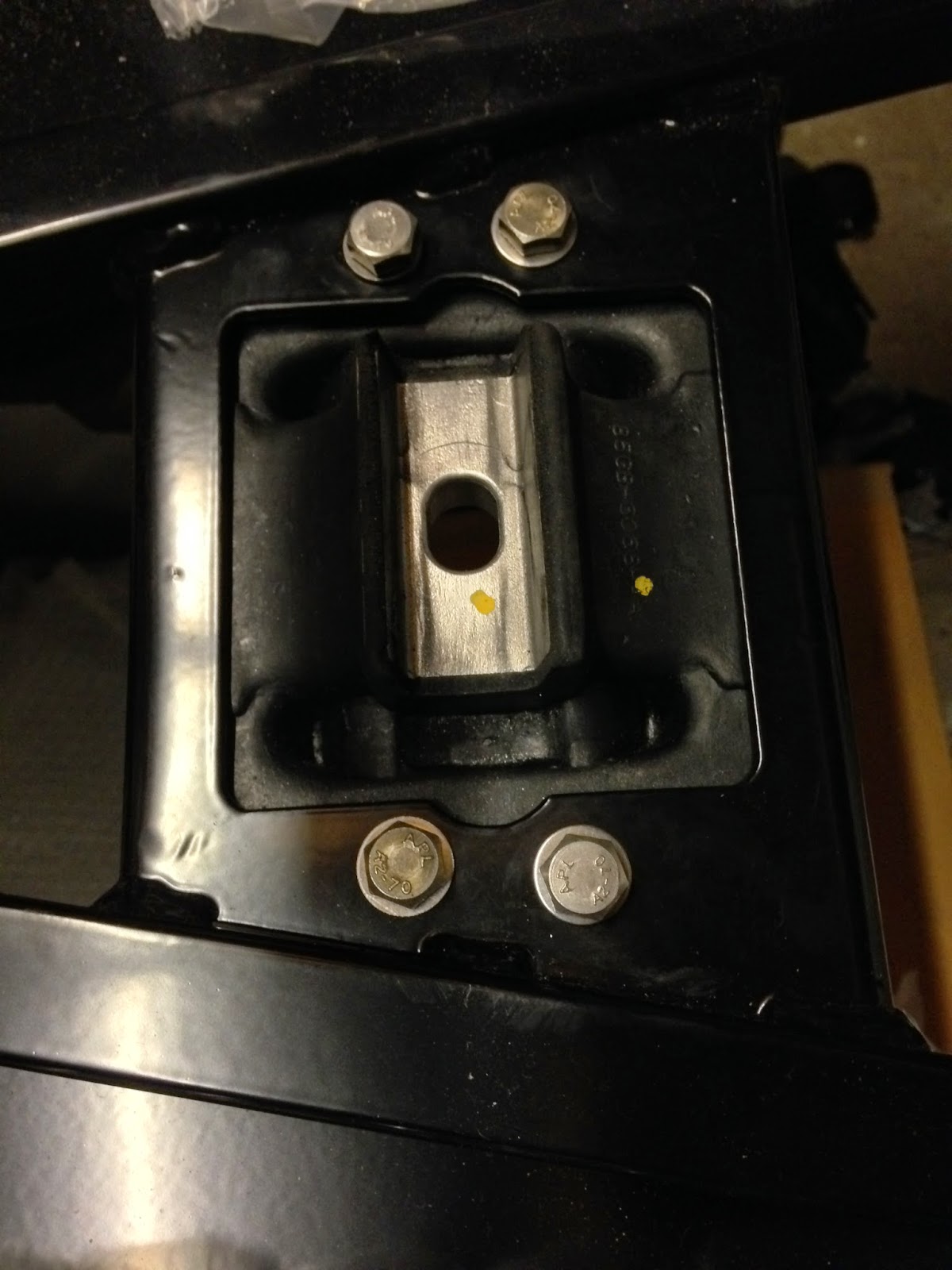 Laneys GBS Zero blog: Gearbox Mount