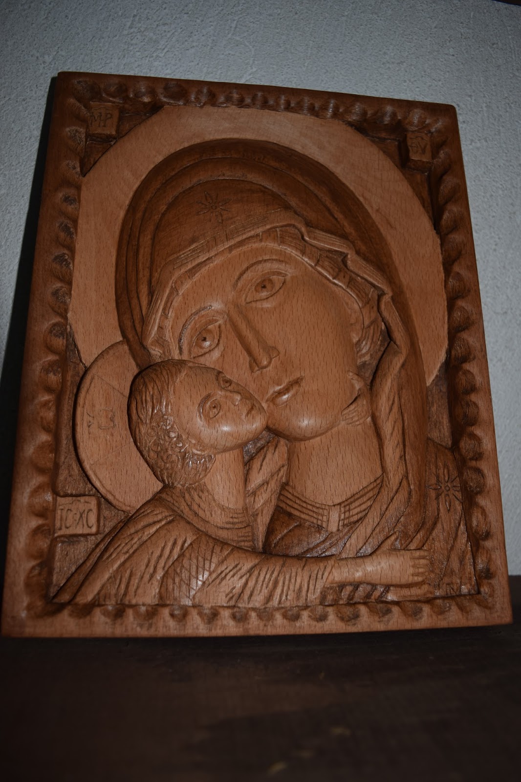 ΞΥΛΟΓΛΥΠΤΙΚΗ WOOD CARVING резьба по дереву Λυδιανός: Παναγια η ...