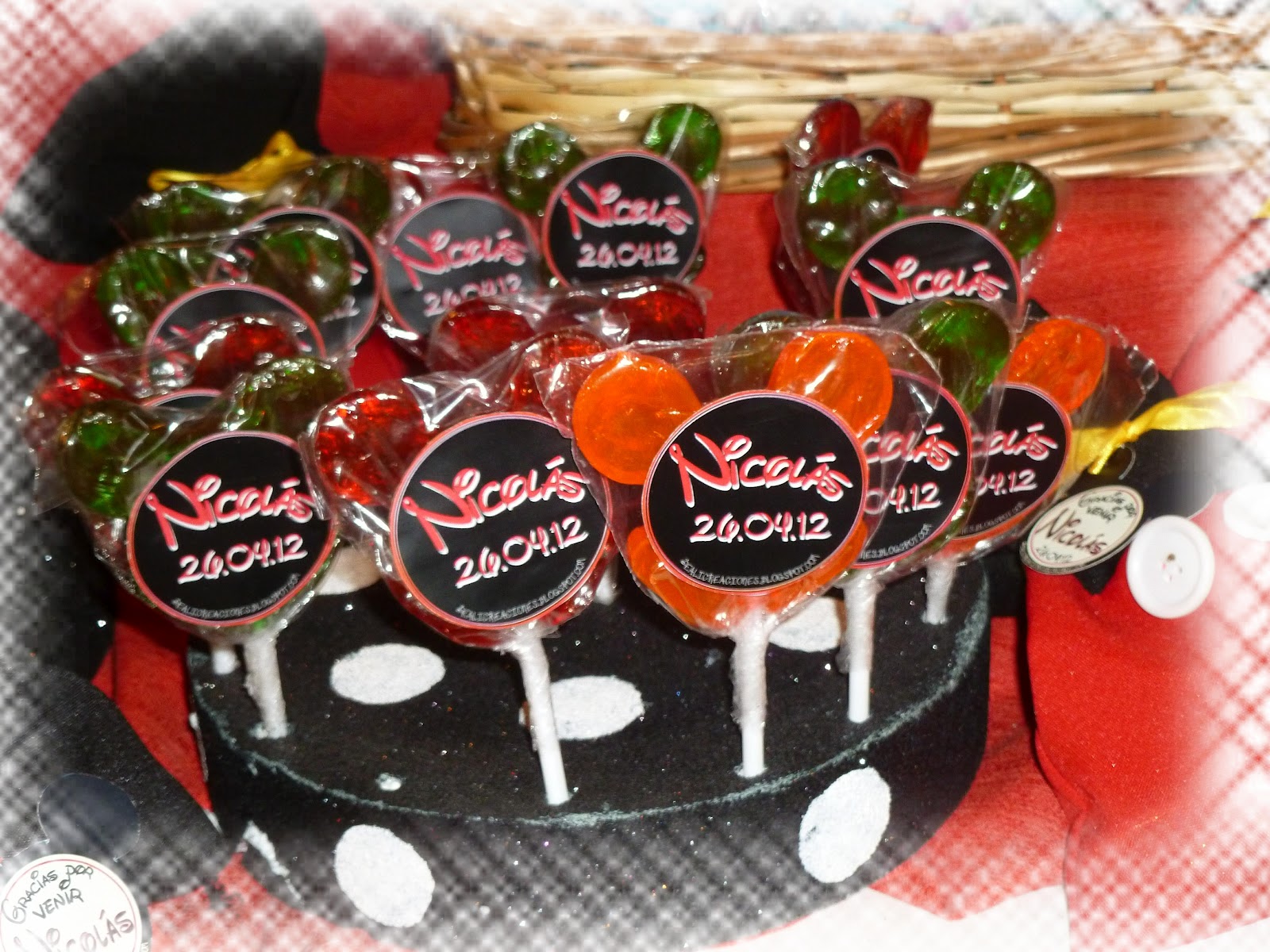 Paletas de Mickey - Imagui