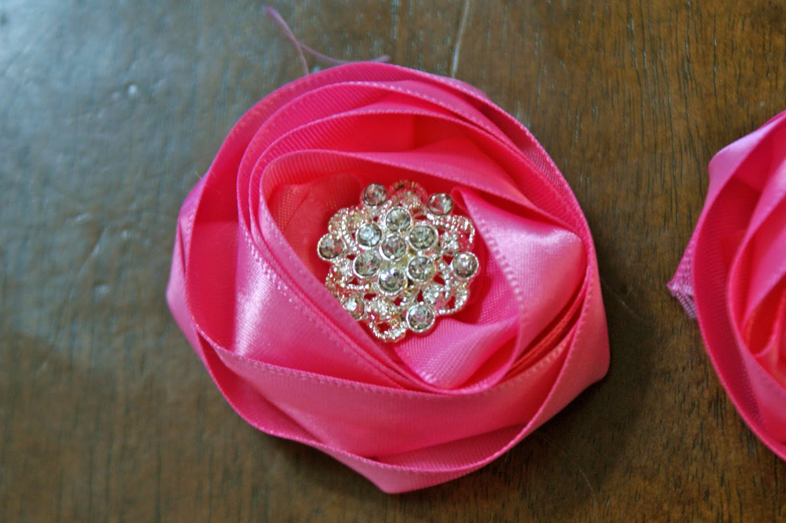 Something About Katie: Ribbon Flower Tutorial