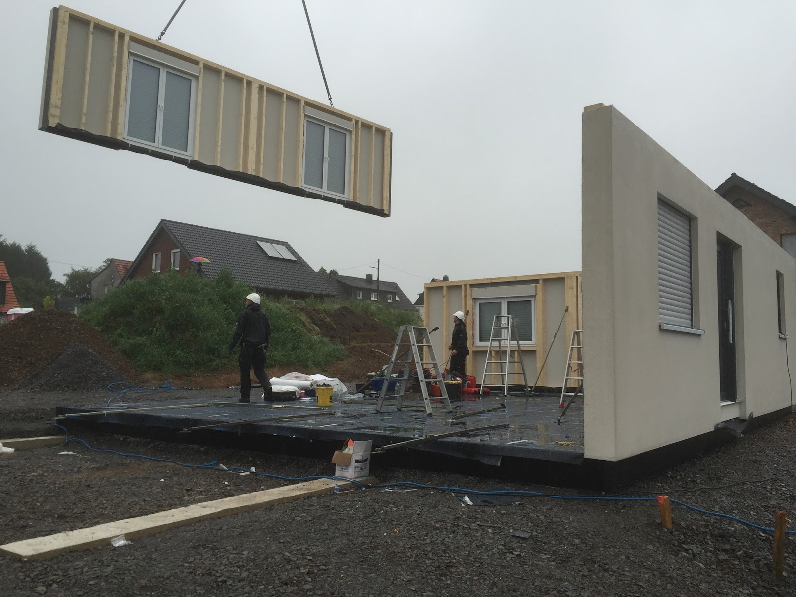 Wir bauen ein Haus :-): Bilder vom Ausbau