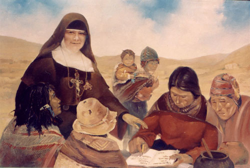 Ella sintió el llamado del Señor, "Tú Nazaria, sígueme"