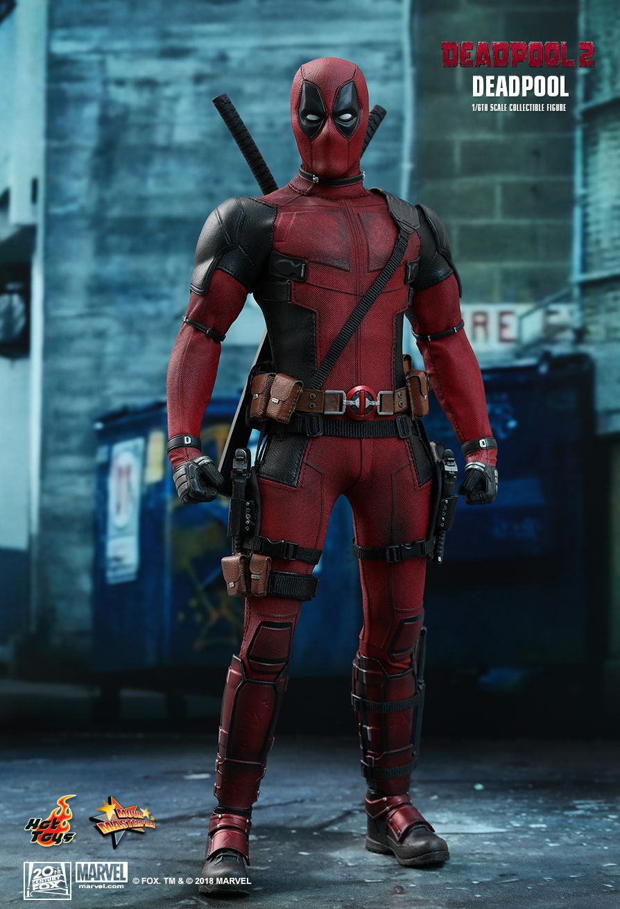 toyhaven: Preview Pics of Hot Toys MMS490 Deadpool 2 1/6th scale ...