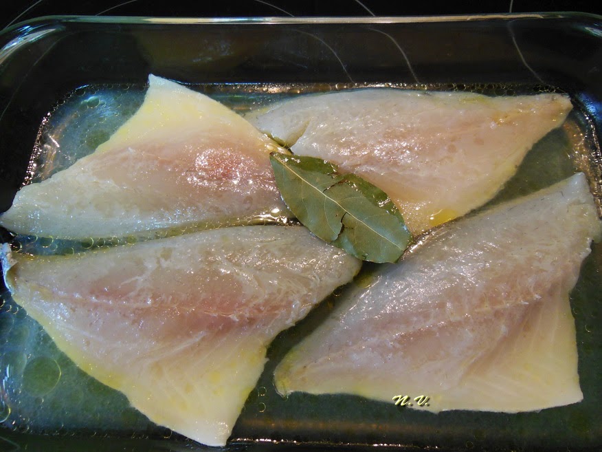 LA COCINA DE NATIBEL: FILETES DE DORADA O LUBINA AL HORNO. "DIETA".