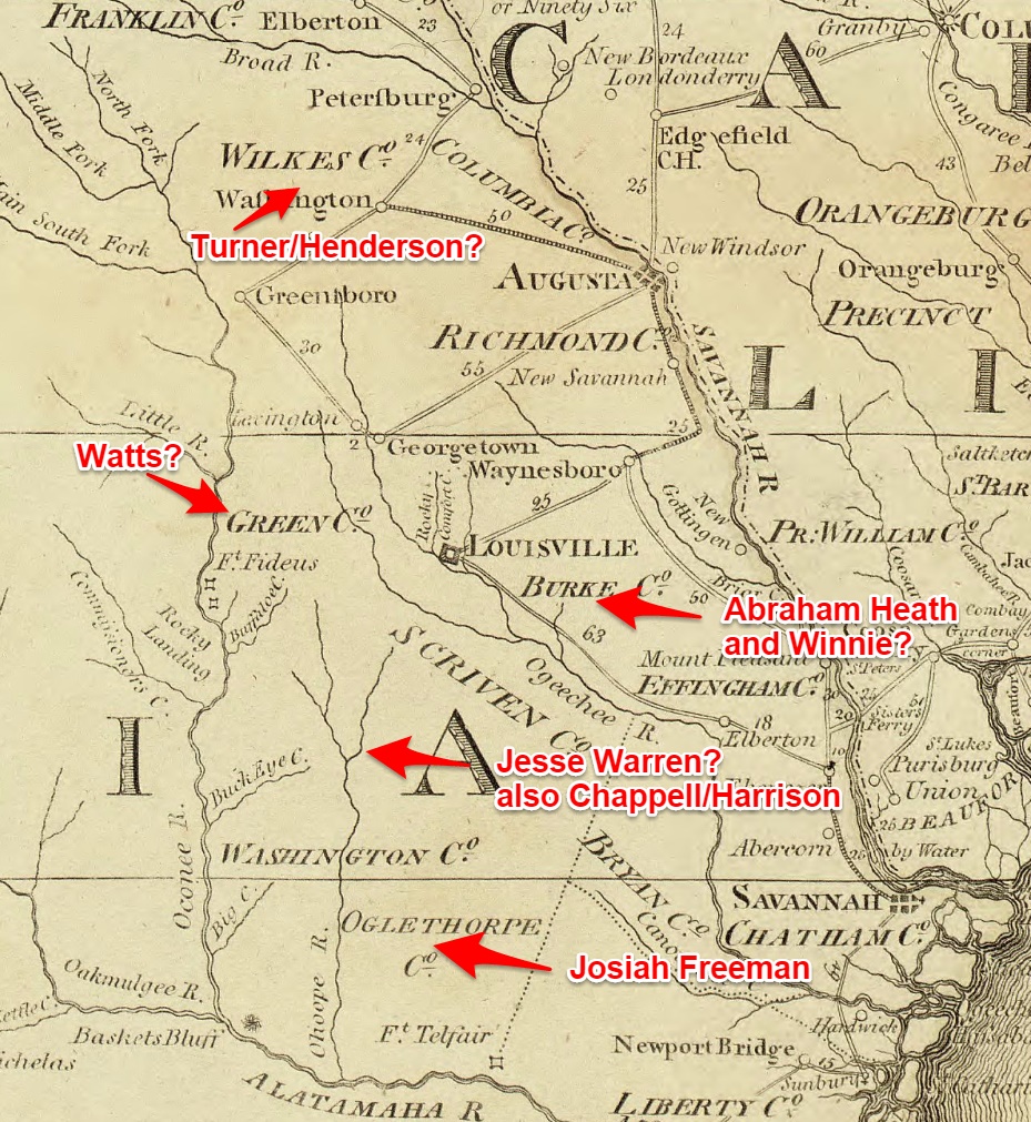Ancestry Island: Where Were My Ancestors About 1796? Abraham Bradley's ...