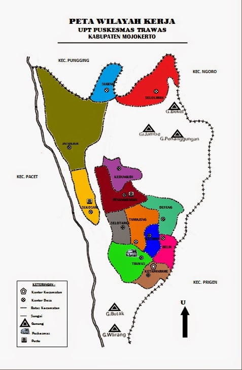 KONDISI GEOGRAFIS KECAMATAN TRAWAS - PKM