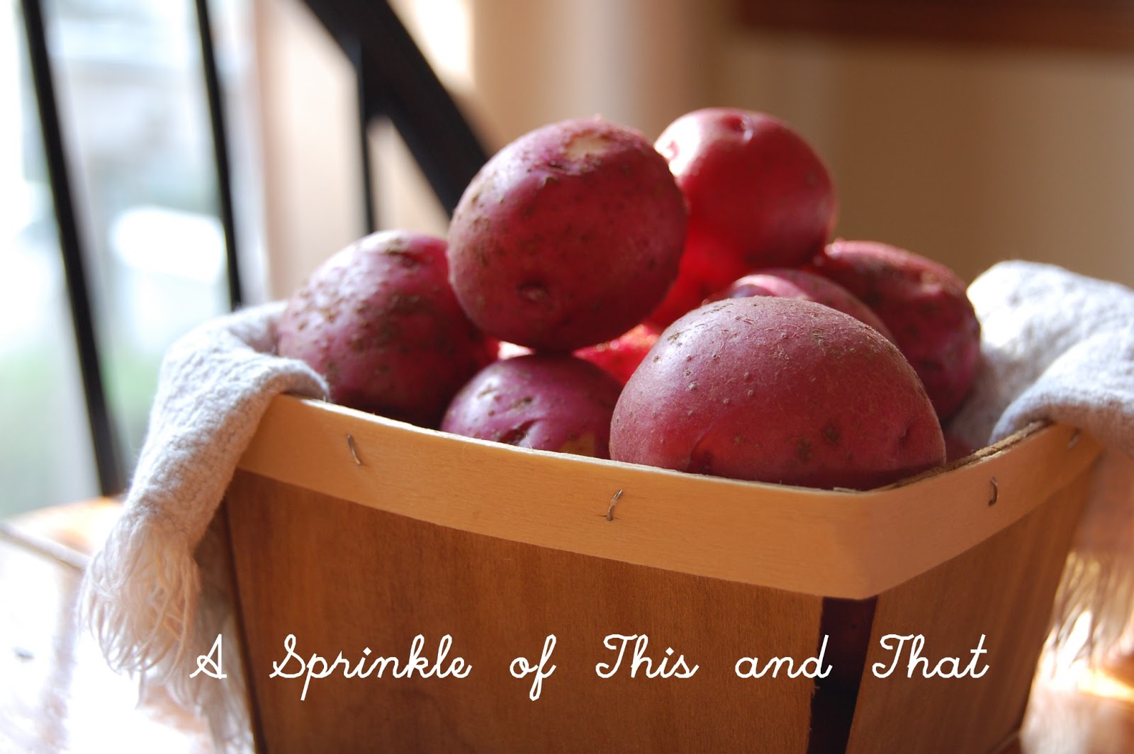 A Sprinkle of This and That: One Potato, Two Potato