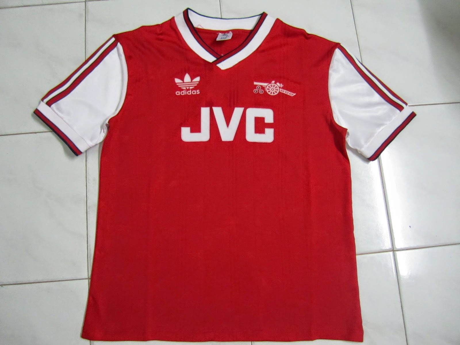 BundleWalla: Vintage Arsenal Home Jersey 1986