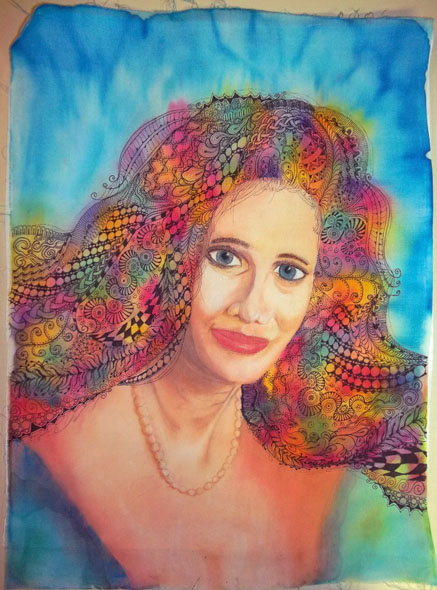 Creativity in an Imperfect World: Self-Portrait Challenge - Who Am I?