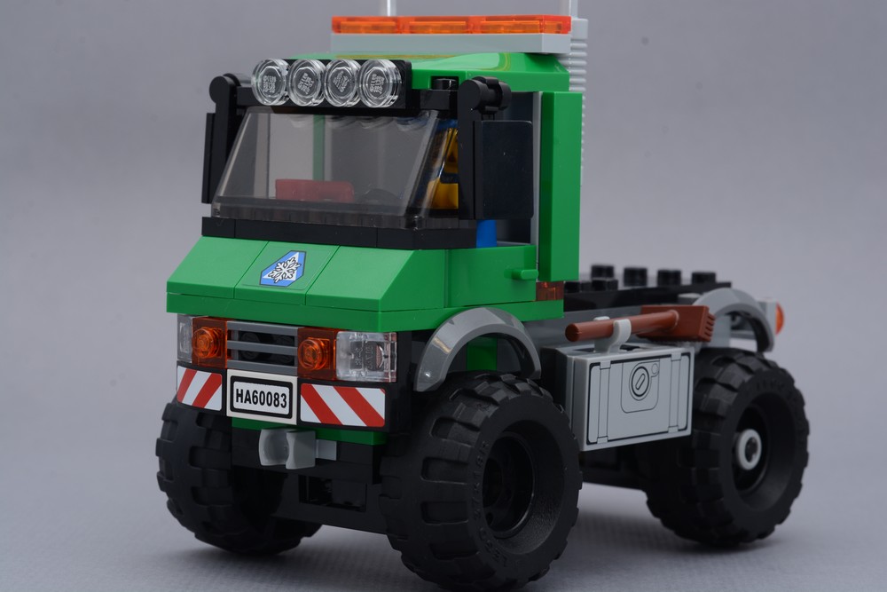 Lego 60083 Snowplow Truck 鏟雪車 開箱報告 - 魯蛇實驗室