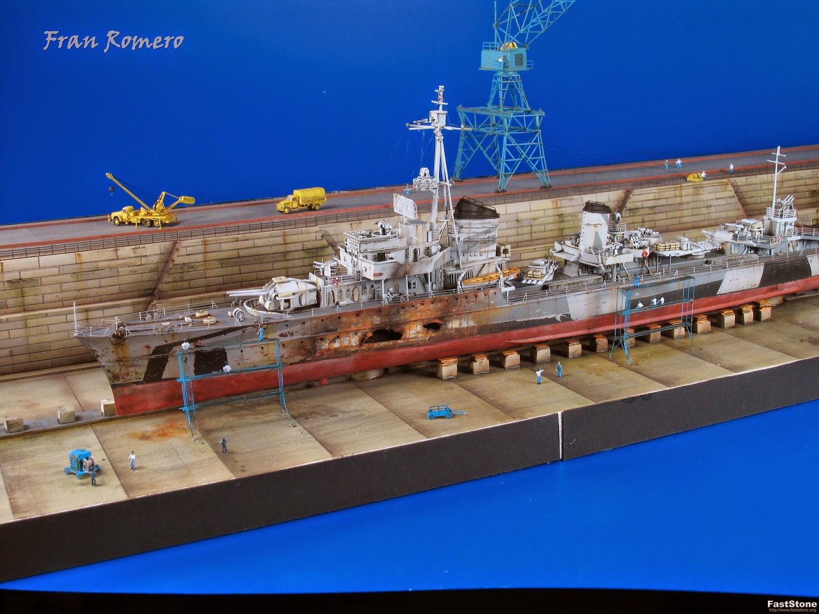 Ship Models by Fran Romero: galería final German destroyer Z 39
