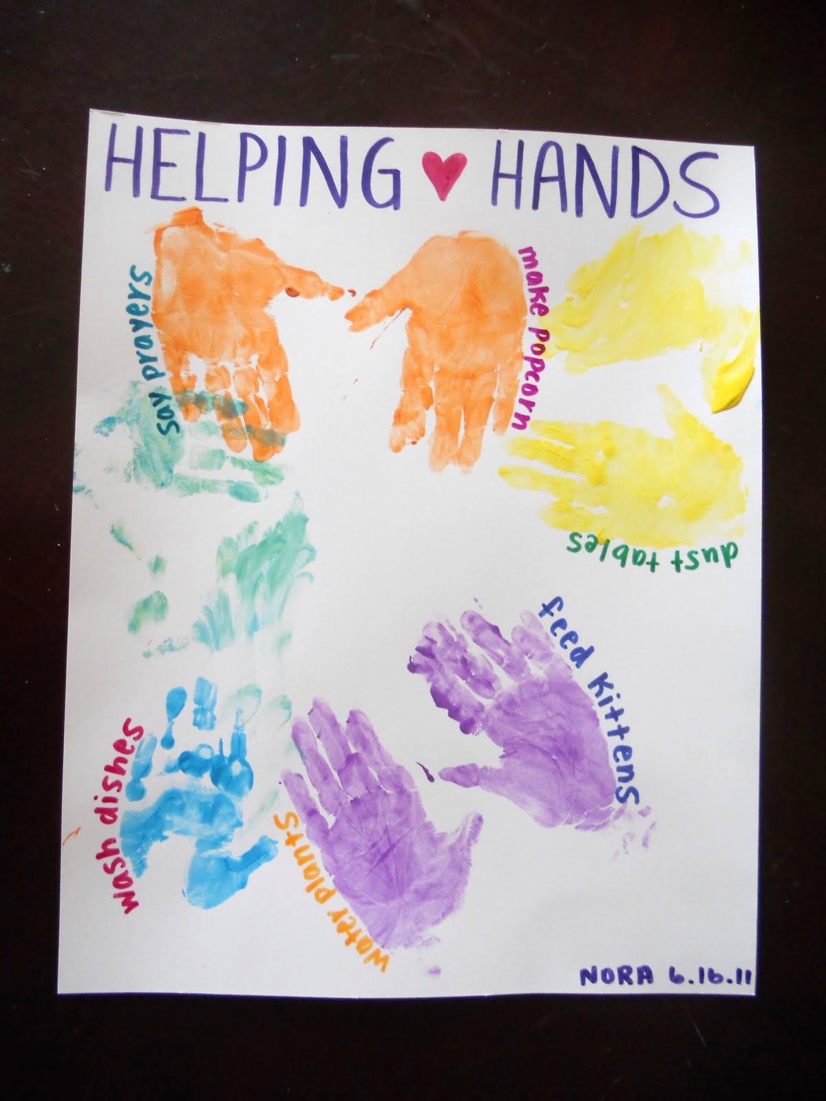 Little P and Company: "H" is for Helpfulness