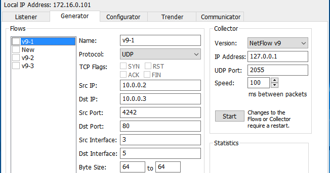 Web Page: centos 6, nfdump and nfsen